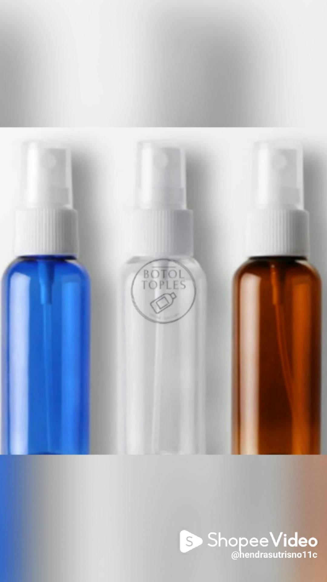 Botol Spray 60ml Transparan Tebal dan Bagus - Harga Grosir | Shopee Video Indonesia