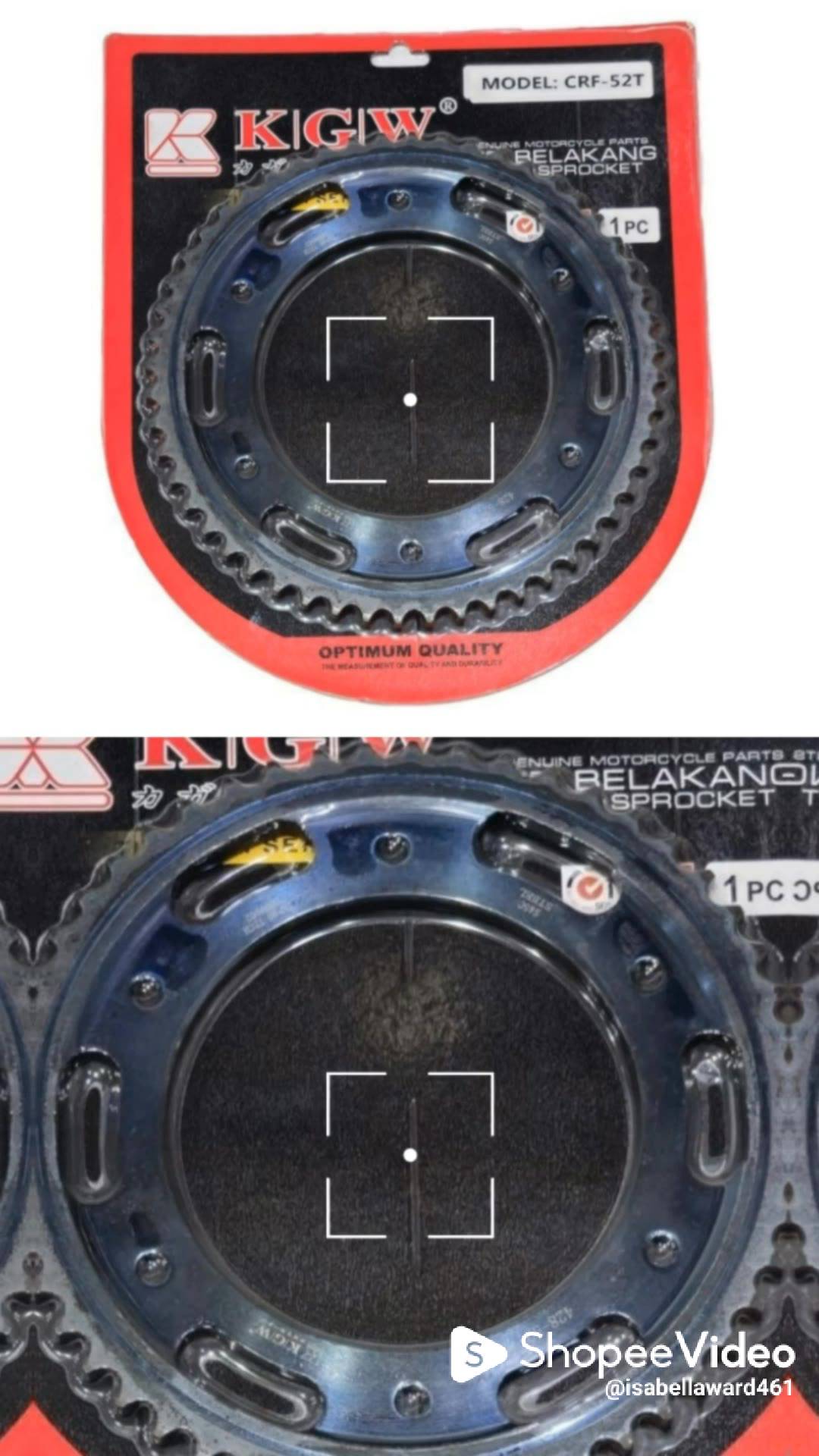 KGW Titanium Gear Set for Honda CRF 150 - 428 45 46 47 48 50 52 ...