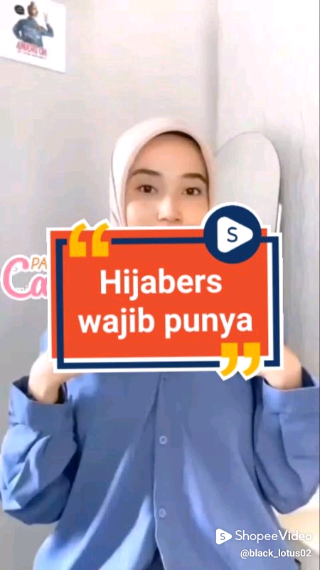 Manset leher wanita Muslim | Shopee Video Indonesia