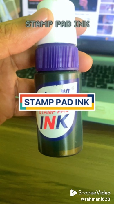 TINTA STAMP PAD INK | Shopee Video Indonesia