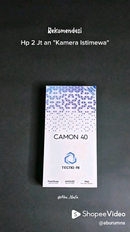 Rekomendasi Hp 2 jt an kamera istimewa, gasssss camon 40 cek out aja di ...
