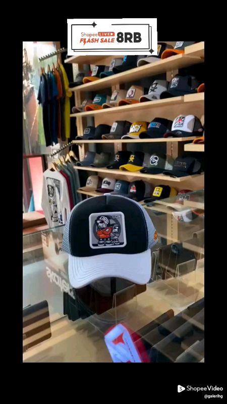 DRIP ON Topi Pria Distro Original Trucker hat Topi Jaring Wached ...