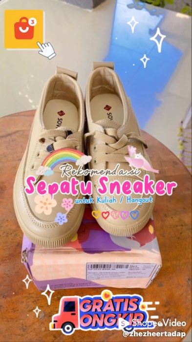 Sepatu sneaker | Shopee Video Indonesia