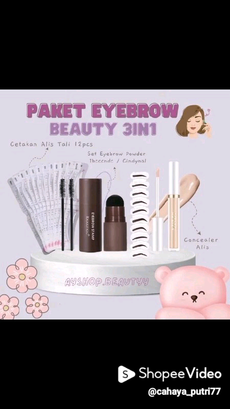 paket eyebrow 3 in 1#flassale🔥🔥 | Shopee Video Indonesia