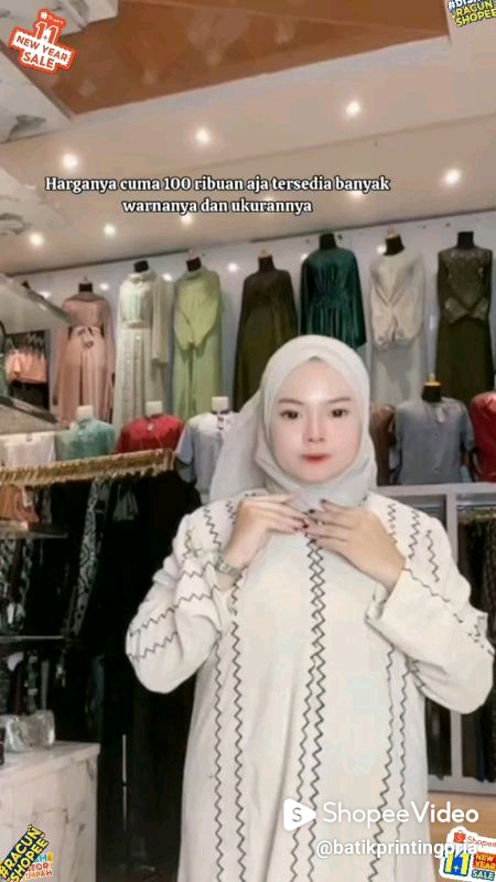 Abaya 100rban | Shopee Video Indonesia