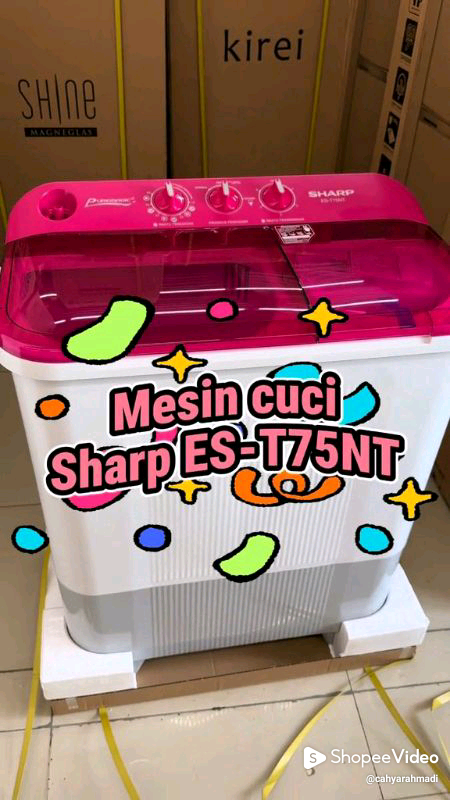 MESIN CUCI SHARP | Shopee Video Indonesia