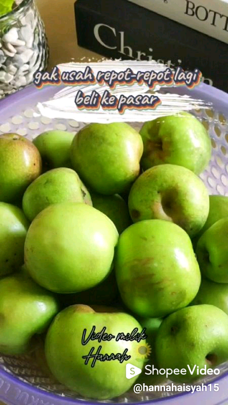 apel malang manalagi mini#apel Cherry#SpillRacunShopee | Shopee Video ...