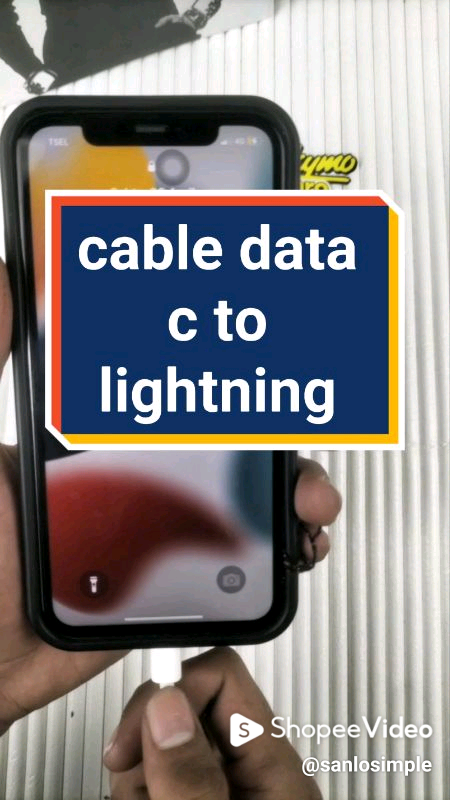 kabel c to lightning#iphone | Shopee Video Indonesia