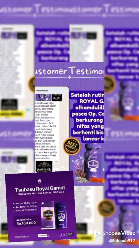 #royal gamat | Shopee Video Indonesia