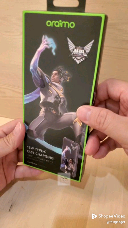Powerbank 10.000mah Slim Oraimo X MLBB Mobile Legends cakep garansi 1 ...