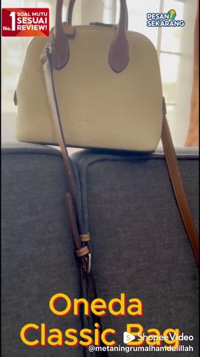Oneda HandBag Melody Berkualitas harga Terjangkau | Shopee Video Indonesia